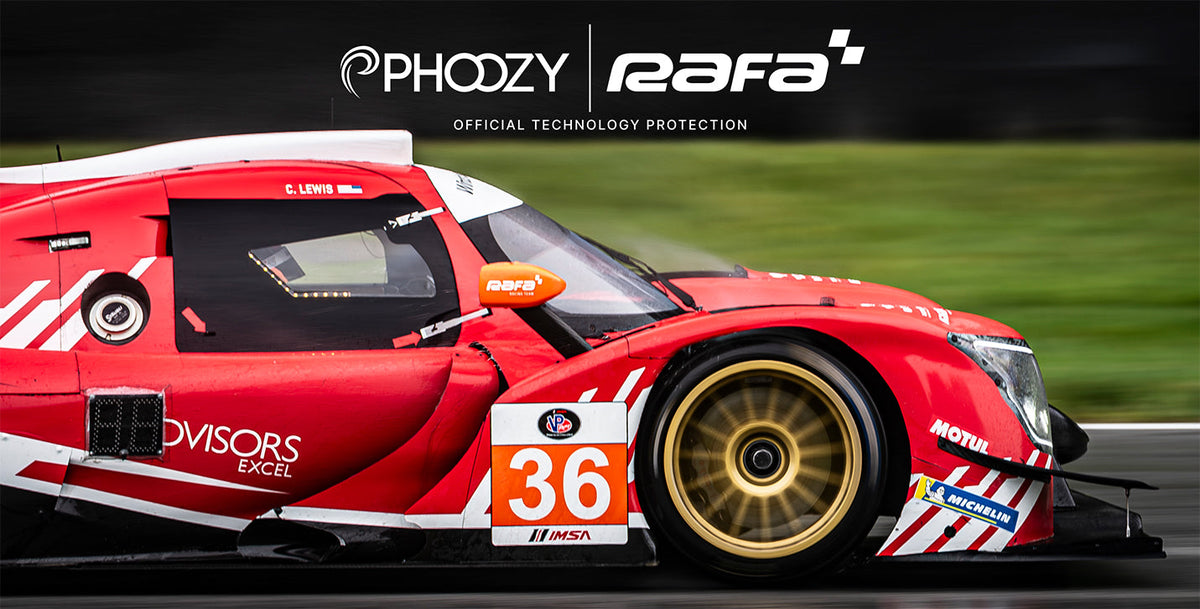 PHOOZY Partners with RAFA Racing Team to Protect the Tech That Powers